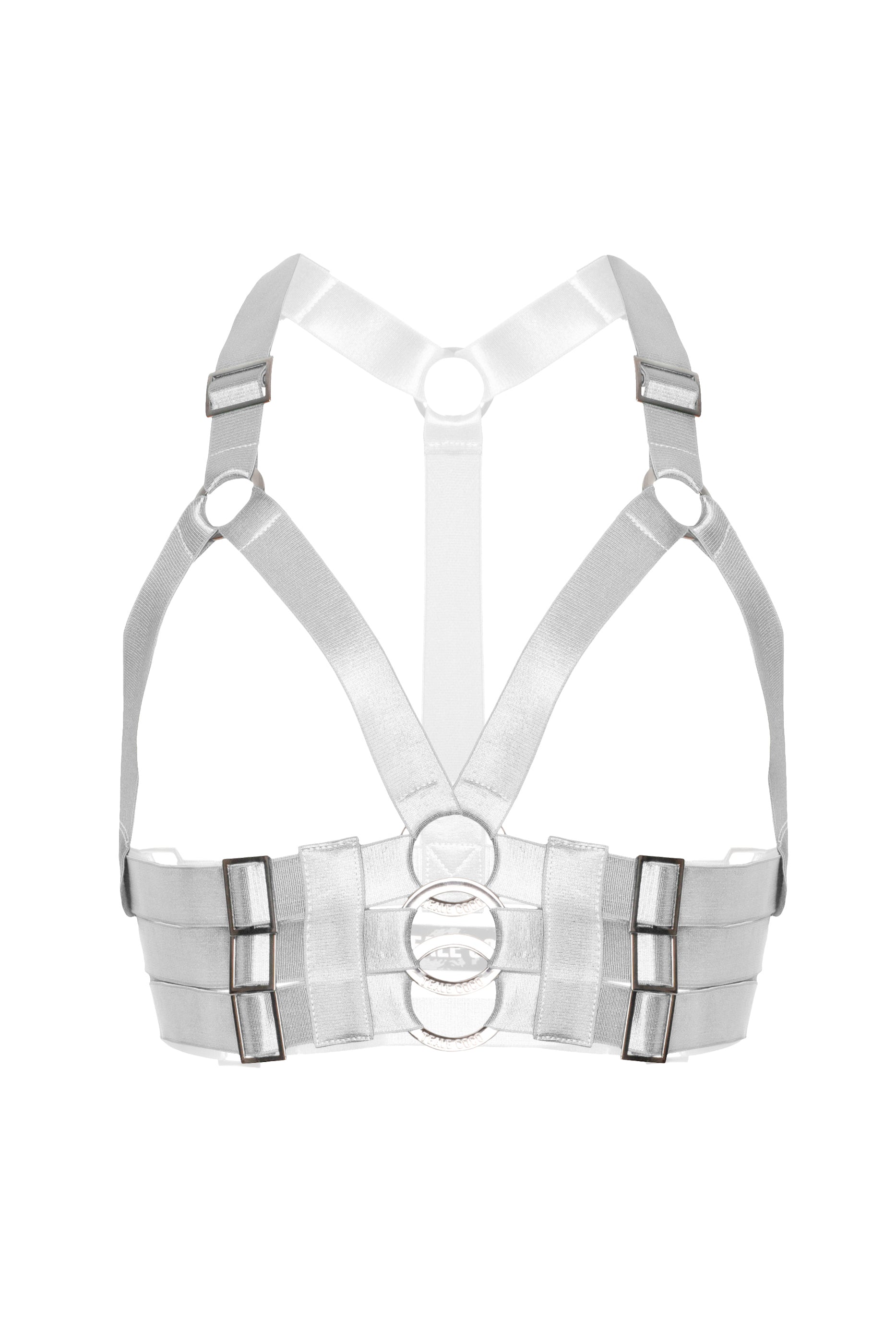 Devil's clutch ribcage, kinky BDSM-style, blood red - by Teale Coco – Tealecoco