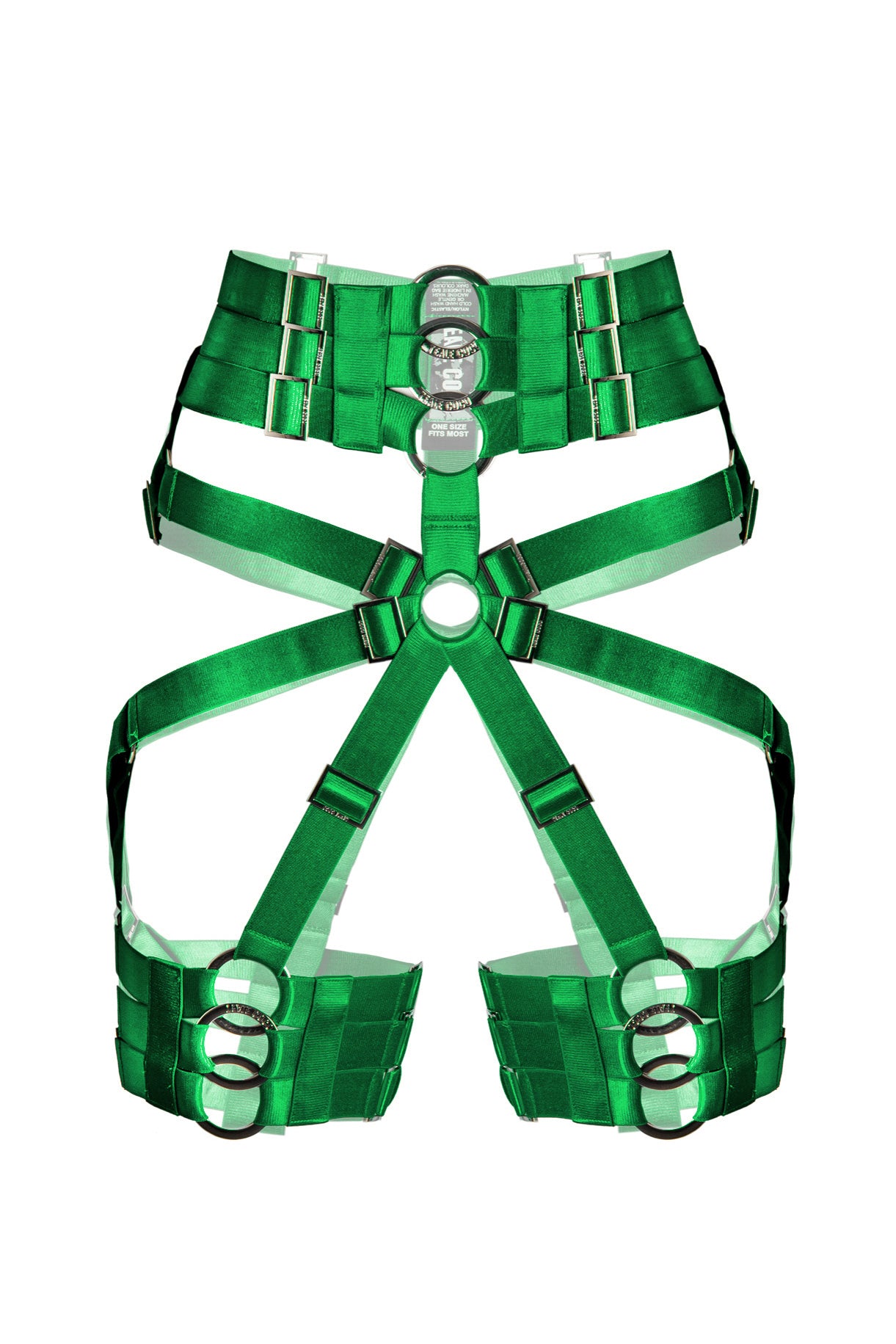 Kity Short Harness - (green) - INSTOCK – Tealecoco