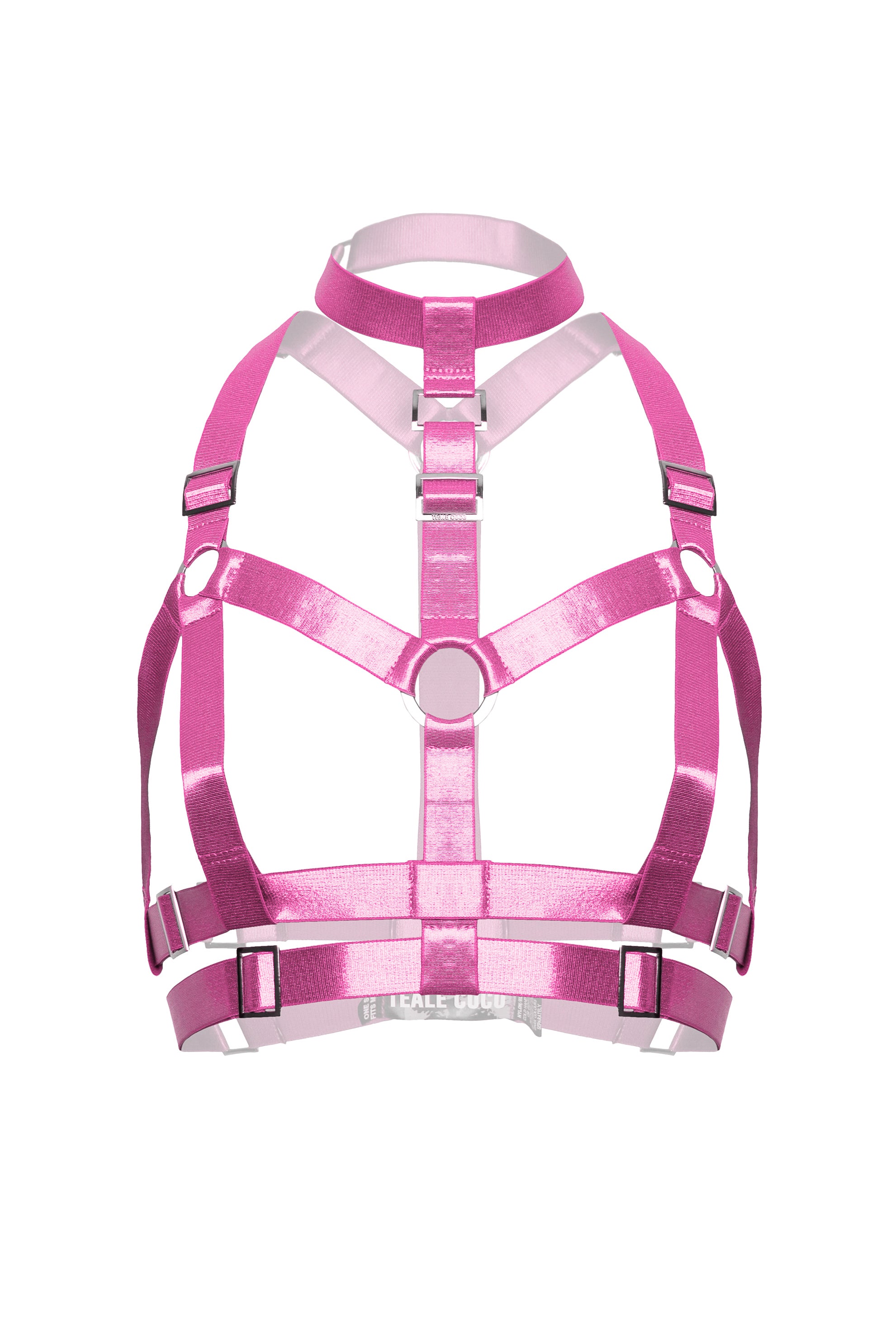 Collar harness (dusted pink) - by Teale Coco – Tealecoco