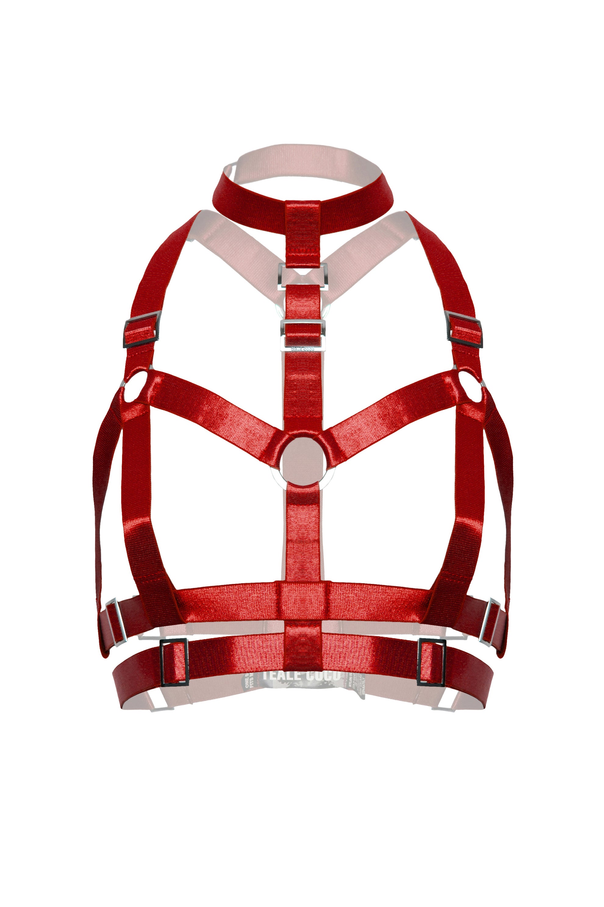 Collar Harness (Bloodbath Red) – Tealecoco