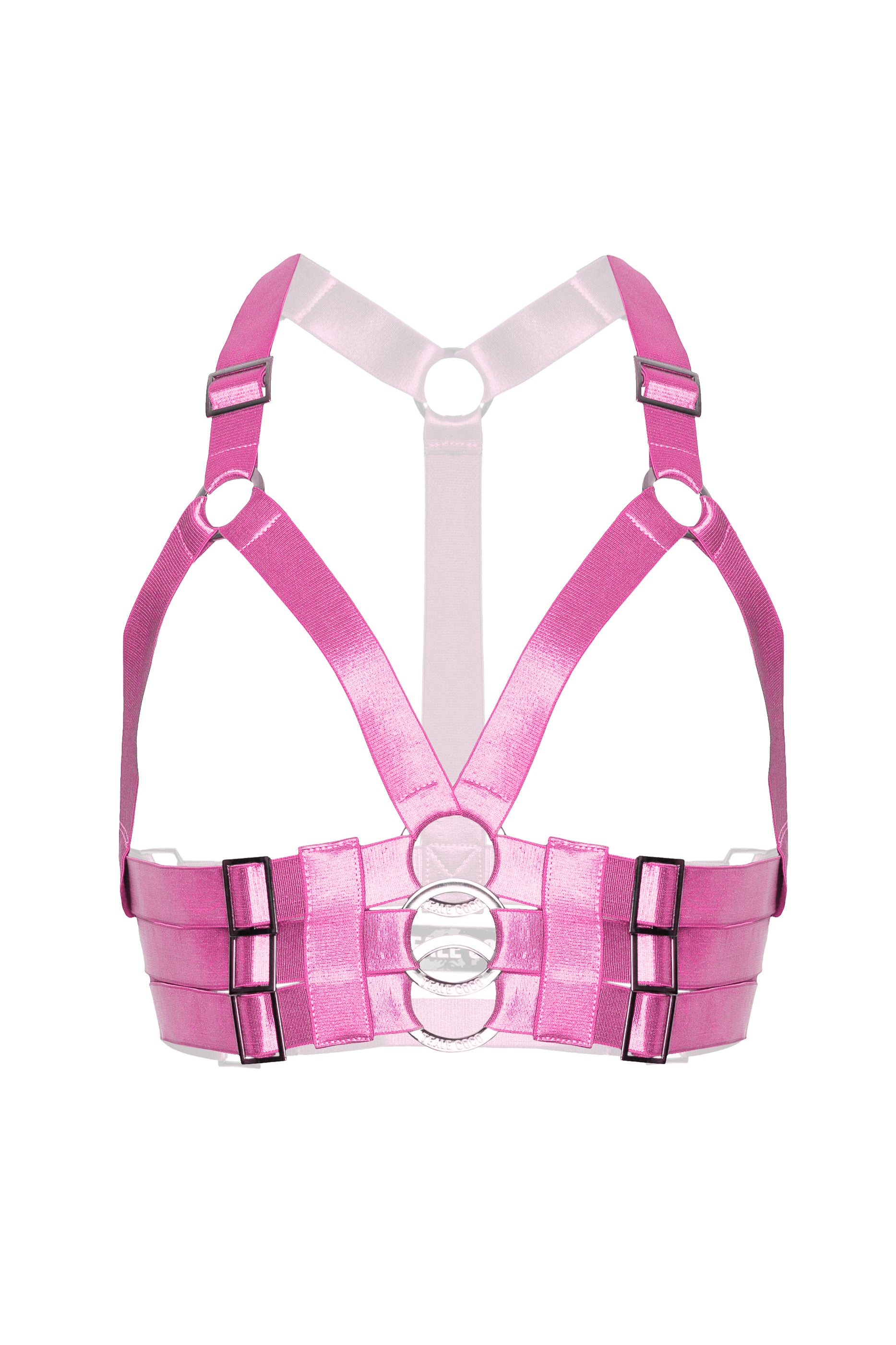 Devils Clutch bust harness (dusted pink) - by Teale Coco – Tealecoco