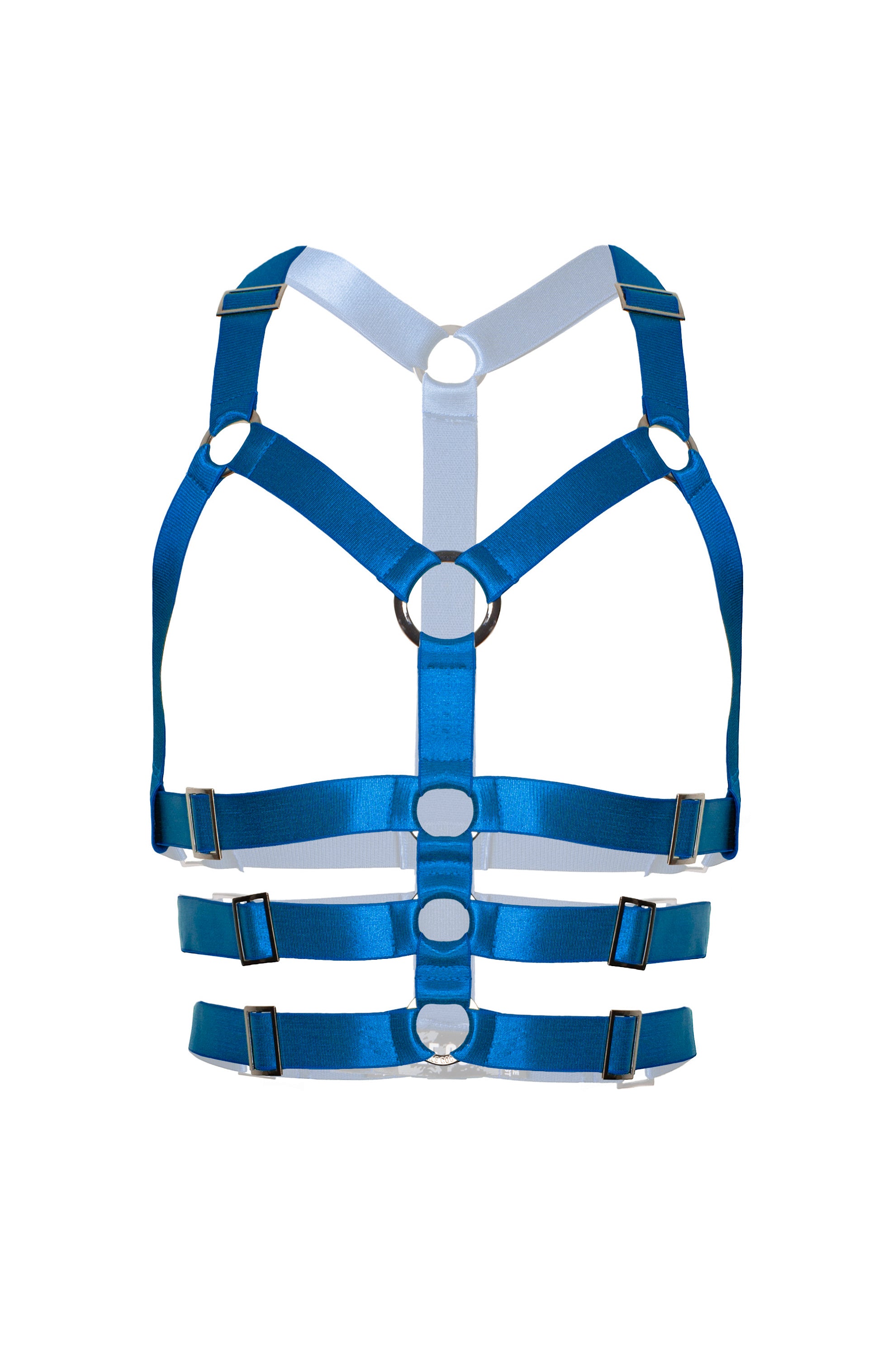 Devil's spine teal harness - by Teale Coco – Tealecoco
