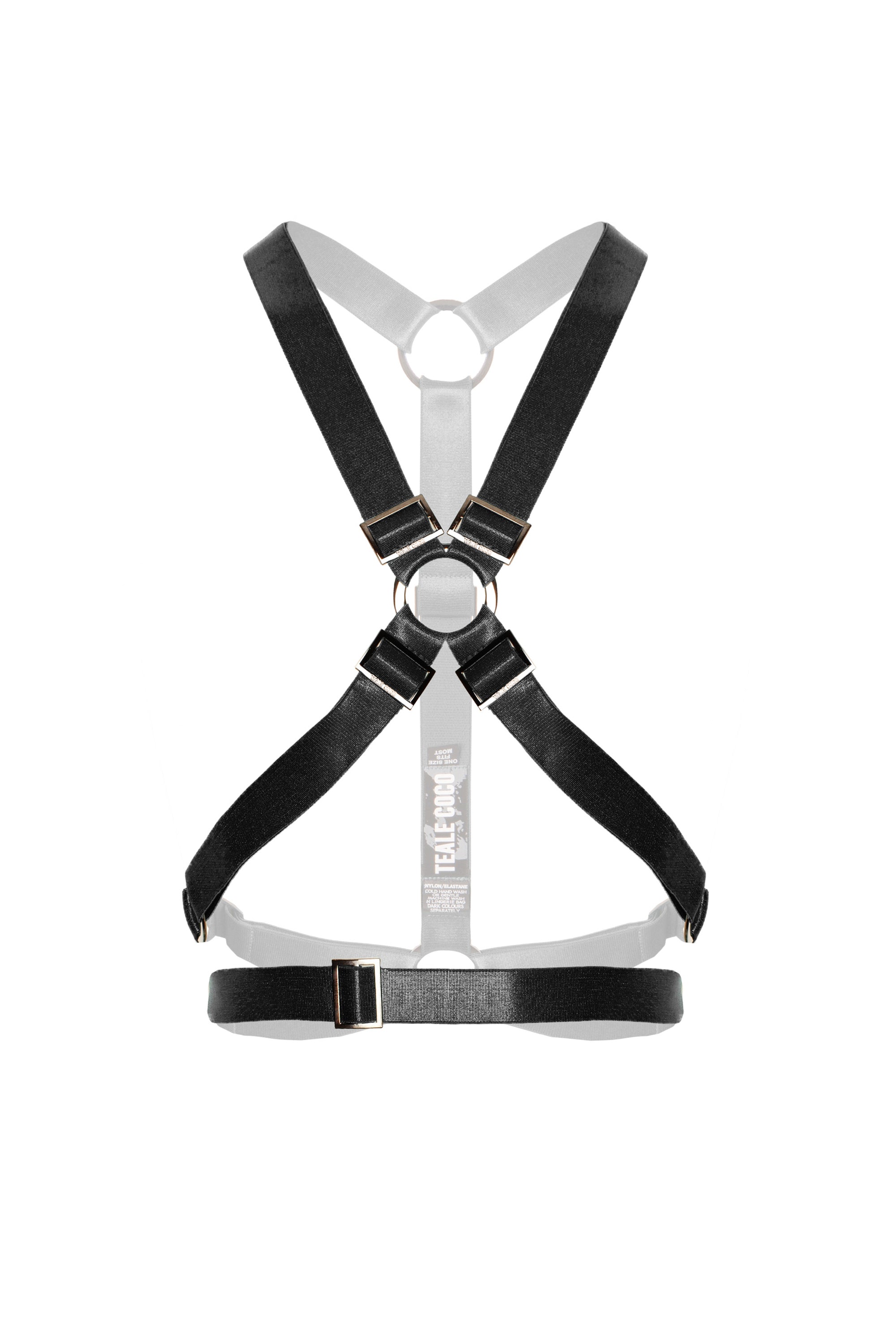 Black X crop harness - by Teale Coco – Tealecoco